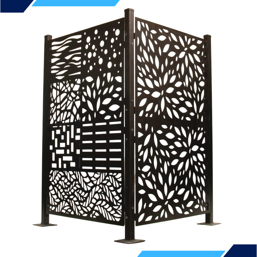 KorShield L-Shape Privacy Screen - KorFab